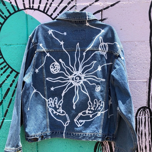 Jackets & Coats | Space Denim Jacket | Poshmark